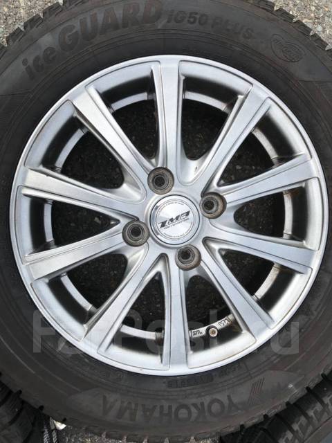 Литые диски R14. 4x100, Weds, 14", 1 шт, 4 шт, б/у, в наличии. Цена: 12 ...