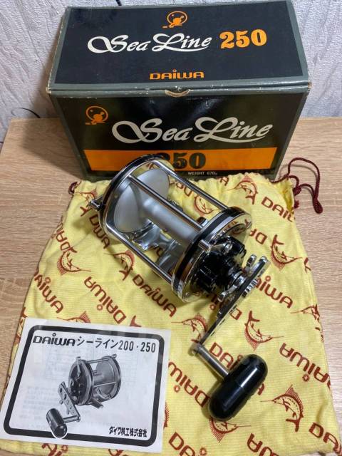 Катушка мультипликаторная Daiwa Sea Line 250 троллинг, трещётка, новая ...