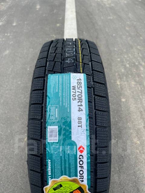 Goform W705, 185/70 R14, 14", 1 шт, 185 мм, 70 %, радиальный, зимние ...