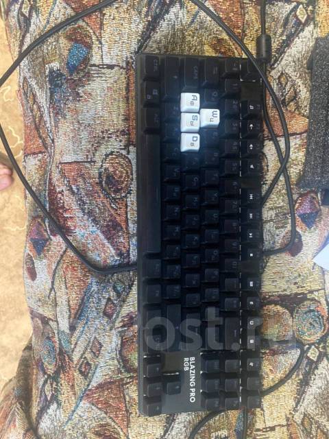 Клавиатура blazing pro rgb, б/у, в наличии. Цена: 900₽ во Владивостоке