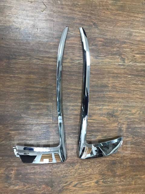 Молдинг на бампер Mitsubishi Eclipse Cross 2017-2020, левый передний ...