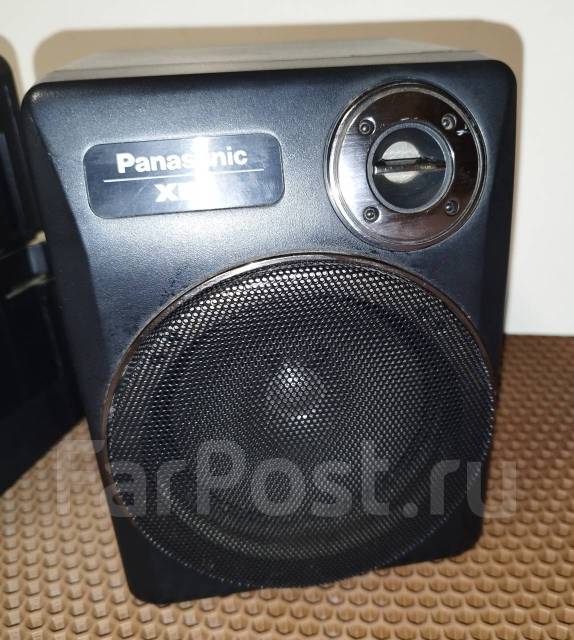 Акустические колонки Panasonic XBS, б/у, в наличии. Цена: 1 200₽ во ...