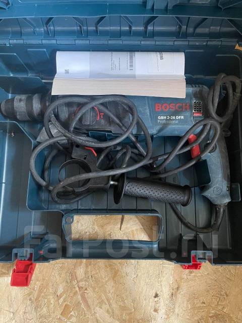Перфоратор Bosch 2-26 DFR, б/у, в наличии. Цена: 13 000₽ во Владивостоке