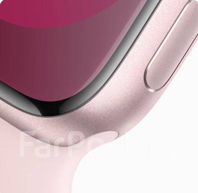 Часы Apple Watch S9 41 MM Pink ! Новинка, GPS, NFC, IP68, iOS, новый, в ...