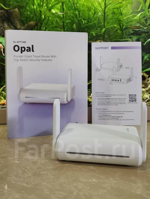 Wi-Fi VPN роутер для путешествий GL.iNet Opal (GL-SFT1200), новый, в ...