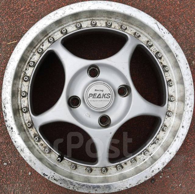 Комплект оригинальных японских разборных дисков, Enkei Racing Peaks, 15 ...