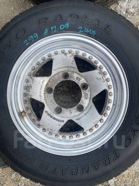 Диски литые оригинальные Offroad World R15, 15", 1 шт, 5x139.7, 2 шт, б ...