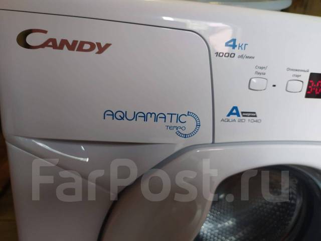 Продам Стиральную машинку автомат Candy малютку на 4кг. AQUA2D1040-07 ...