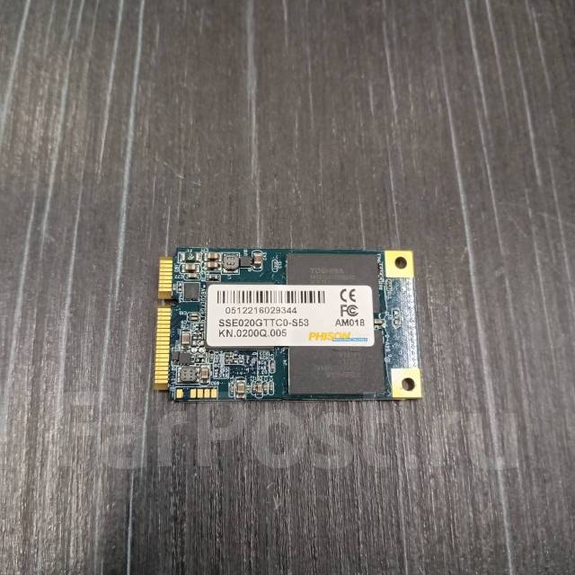 Диск SSD mSATA 20Gb, 20 Гб, б/у, в наличии. Цена: 399₽ во Владивостоке