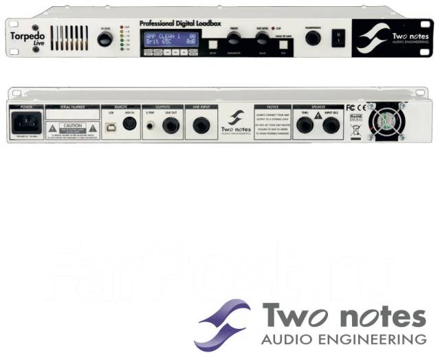 Эмулятор гитарных кабинетов Two notes torpedo live digital loadbox, б/у ...