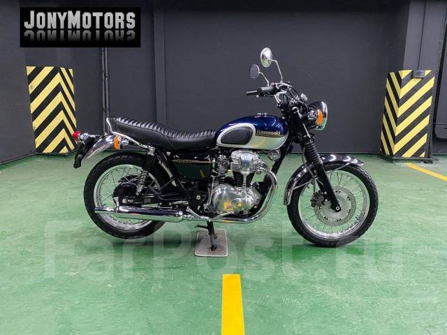 Kawasaki W650, 2005, 650 куб. см. 4х тактный, без пробега, исправен, 18 075 км, бензин, классика ...