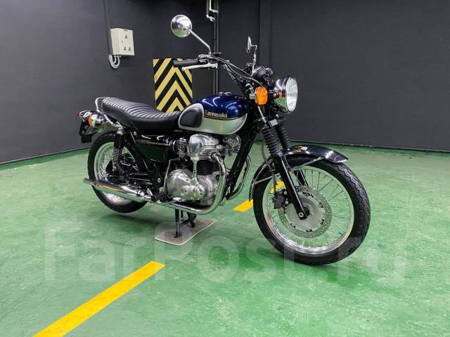 Kawasaki W650, 2005, 650 куб. см. 4х тактный, без пробега, исправен, 18 075 км, бензин, классика ...