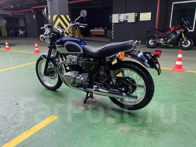 Kawasaki W650, 2005, 650 куб. см. 4х тактный, без пробега, исправен, 18 075 км, бензин, классика ...