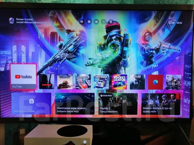Xbox siries s, б/у, в наличии. Цена: 35 000₽ во Владивостоке