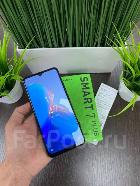 Смартфон Infinix Smart 7 PLUS 3+3/64Gb как новый на гарантии, 64 гб, 6. ...