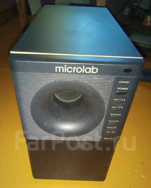 Ящик сабвуфера пустой, б/у, в наличии. Цена: 500₽ во Владивостоке