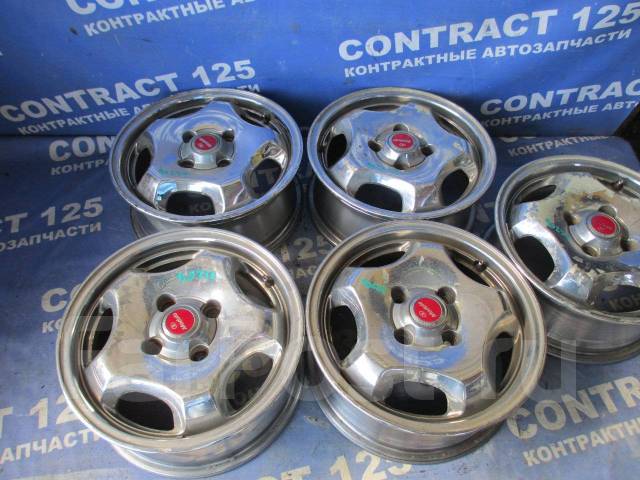 Продам литые диски Honda Modulo R15, 15", 1 шт, 4x100, 5 шт, б/у, в ...