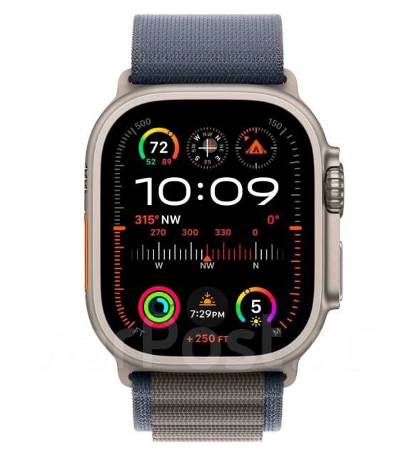 Часы Apple Watch Ultra 2 49 MM Blue Alpine Loop iTime, GPS, NFC, IP67 ...
