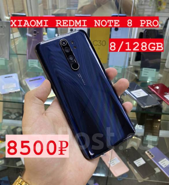 Продается Xiaomi Redmi NOTE 8 PRO 8/128GB, 6.53", моноблок, б/у, в ...