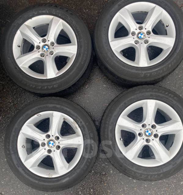 Колеса в сборе 255/55r18 Triangle + диски BMW оригиналы! Б/у, 18", 1 шт ...