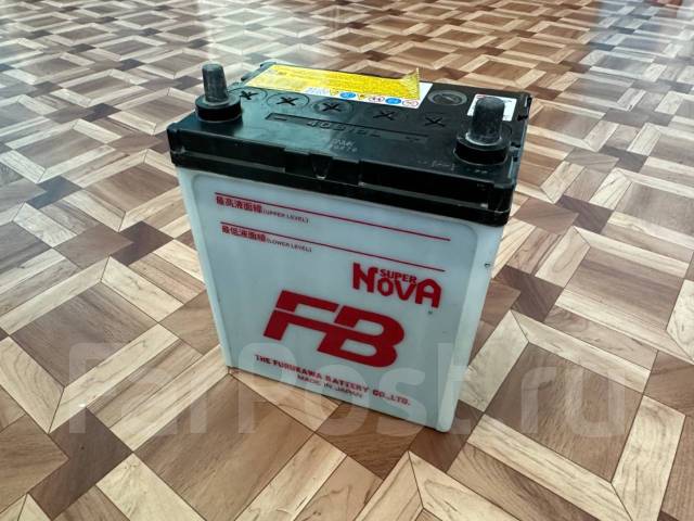 Аккумулятор FB Nova, кальциевый, обратная (левое), 38 А.ч. 330 А. B19 ...