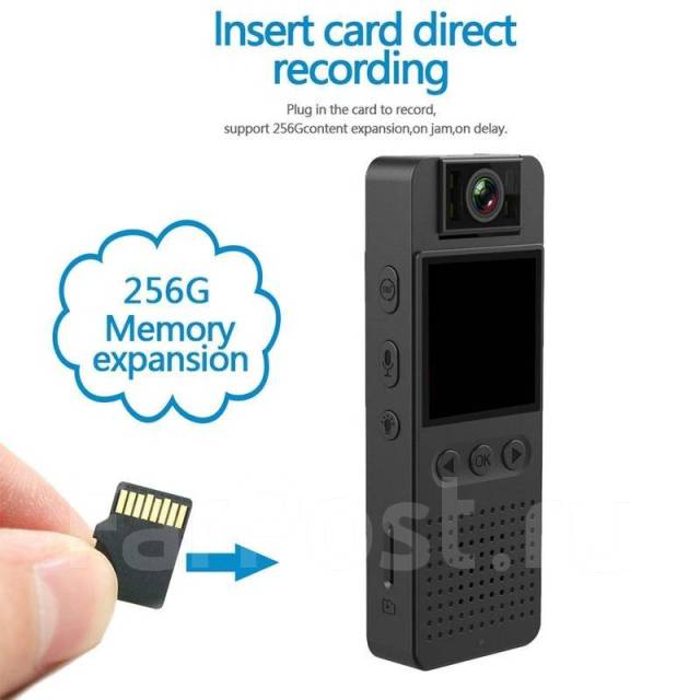 Носимый нагрудный видеорегистратор, CS06 Mini HD, WIFI экшн камера ...