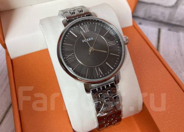 Часы Fossil Black для женщин новый в наличии Цена 1 500₽ во