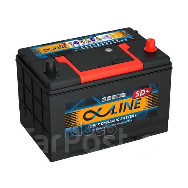 Аккумулятор Super Dynamic 80Ah 700A Alphaline арт. 95D26L 95D26l ...