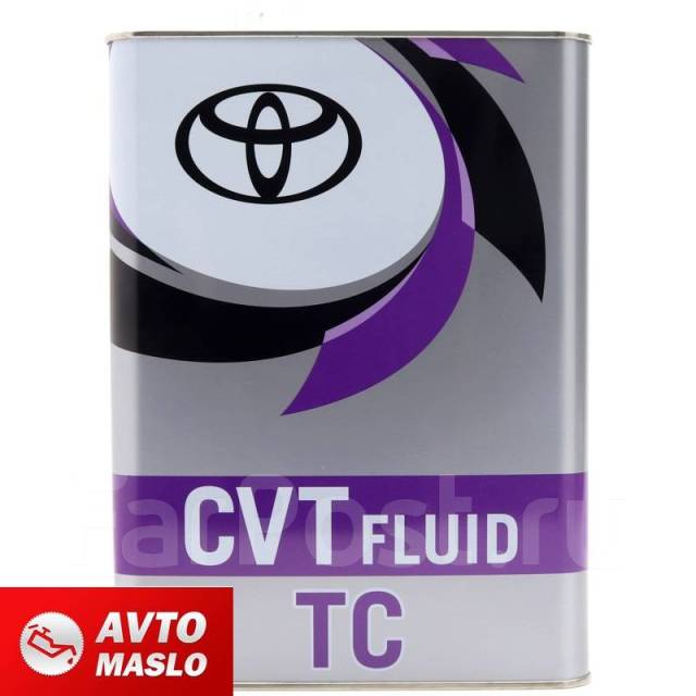 Toyota CVT TC жидкость для вариатора 4л, синтетическое, 4,00 л. в ...