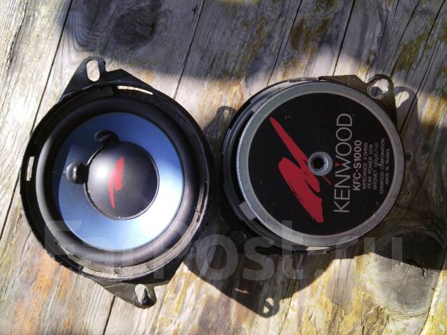 Динамики Kenwood KFC-S1000, коаксиальные, среднечастотные, 10 x 10 см ...