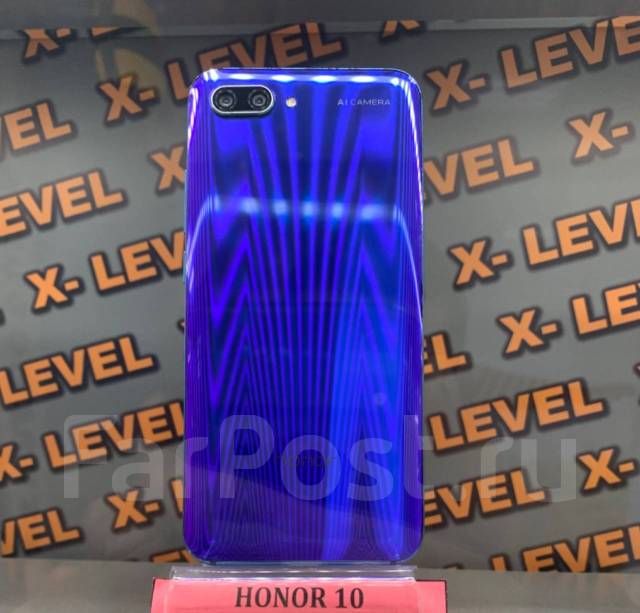 Honor 10, 64 гб, 5.84", моноблок, б/у, в наличии. Цена: 6 499₽ во ...
