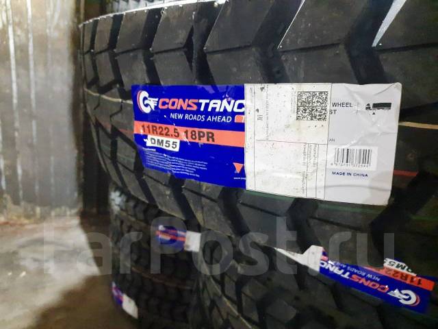 Constancy DM55, 11R22.5 18PR, 22.5", 100 шт, в наличии, радиальный, 11 ...