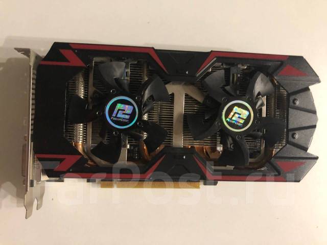 Видеокарта PowerColor Radeon R9 380 4GB, б/у, в наличии. Цена: 6 000 ...