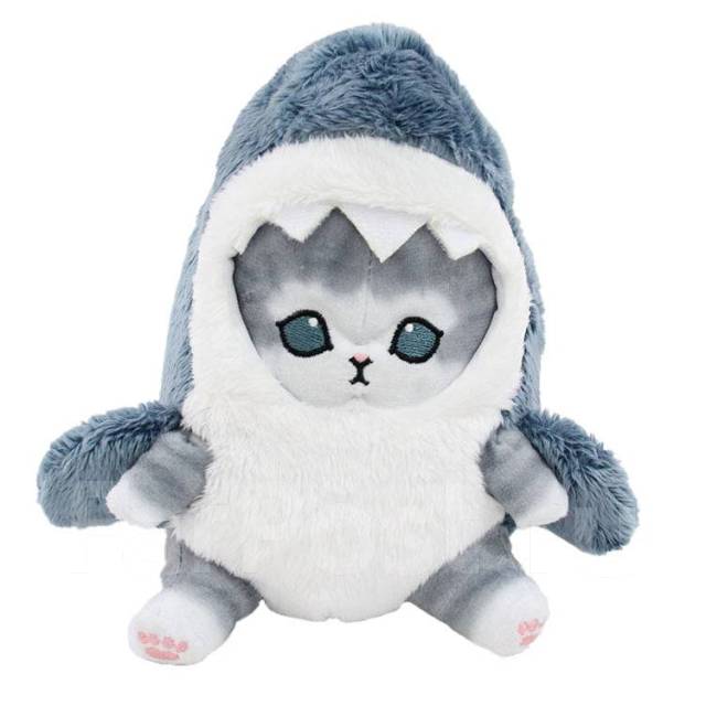 Мягкая игрушка кот в акуле, котик 30 см, новый, в наличии. Цена: 1 390 ...