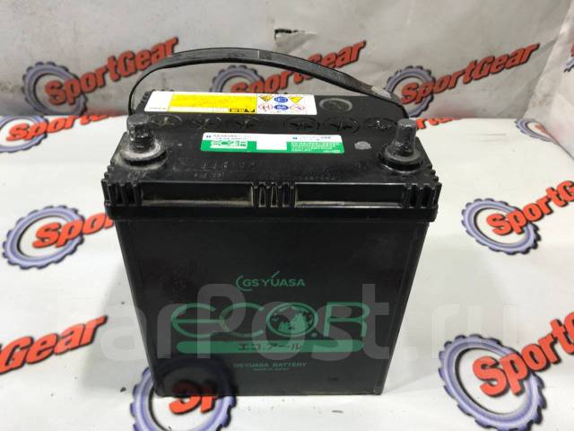 Аккумулятор GS Yuasa 44B19R 2020г made in Japan №150, сурьмянистый, малосурьмянистый, прямая ...