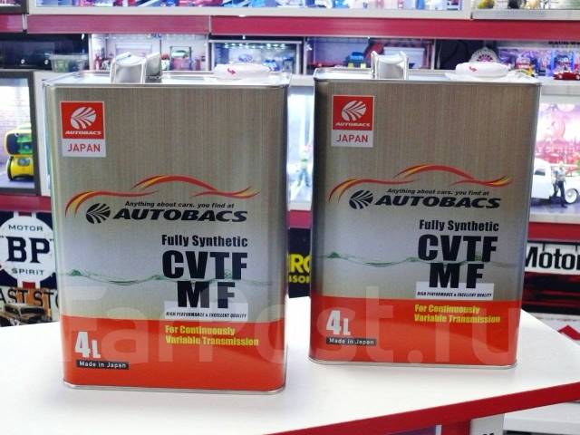 Жидкость для вариаторов Autobacs CVTF MF (4л), синтетическое, 4,00 л. в ...