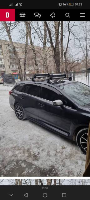 Багажник на крышу - Поперечины INNO. for Subaru Levorg *NEW Japan ...