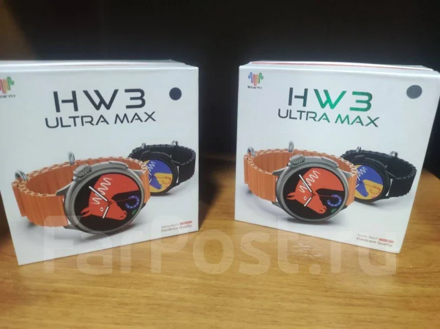 Умные часы Hw3 Ultra max pro, новый, в наличии. Цена: 3 000₽ во ...