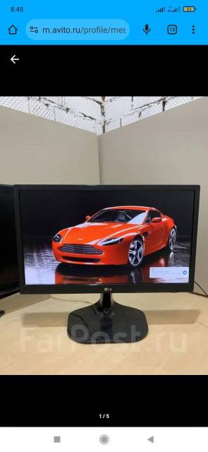 Монитор lg, LG, ЖК (LCD, LED, QLED), 20", TN, б/у, в наличии. Цена: 1 ...