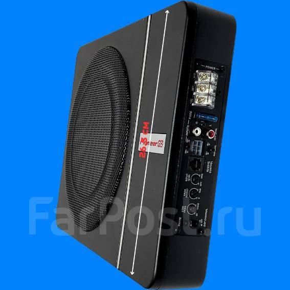 Активный сабвуфер Pioneer.gb 800W 10" MVH-11G, компонентные, 15,2 x 15 ...