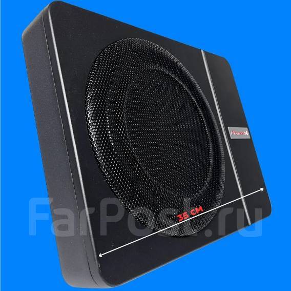 Активный сабвуфер Pioneer.gb 800W 10" MVH-11G, компонентные, 15,2 x 15 ...