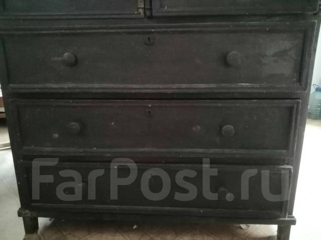 Комод, количество ящиков: 5, тёмное дерево, 100,0 см, 100,0 см, 60,0 см ...