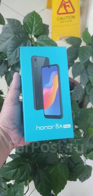 Honor 8A, 64 гб, 6.09", моноблок, зеленый, б/у, в наличии. Цена: 5 500₽ во Владивостоке