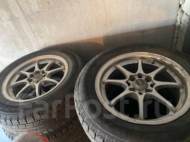 Продам колеса зимние на литье 15, 15", 1 шт, 195 мм, 65 %, радиальный ...