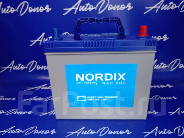 Усиленный АКБ 2023г. Гарантия 4г. 55А/Ч Nordix 75b24l со скидкой 6200р ...