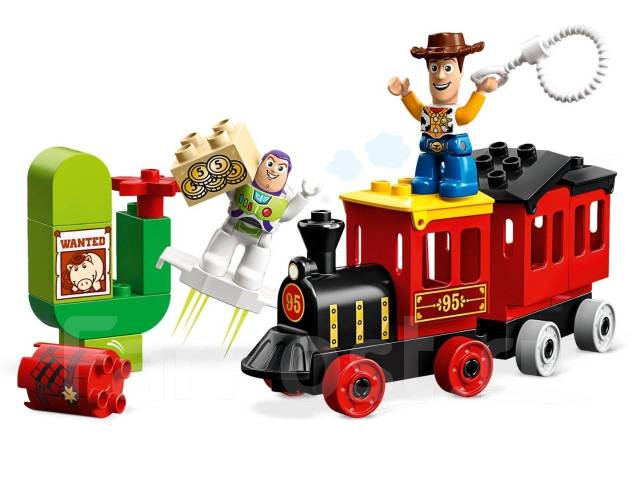 LEGO Duplo Конструктор Поезд История игрушек, б/у, в наличии. Цена: 800 ...