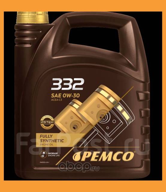 Масло моторное Pemco / PM03324, синтетическое, 0W-30, SN, C2, C3 ...