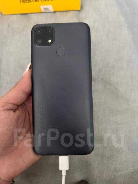 Продам телефон, Realme C25S, 128 гб, 6.50", серый, 4G LTE, б/у, в ...