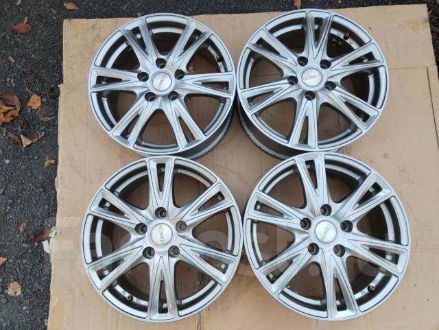 Продам красивые диски R16 из Японии, Bridgestone, 16", 1 шт, 5x114.3 ...