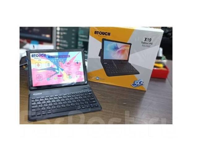 Планшет X19PRO Tablet PC 8GB+256GB Atouch, 10.1 дюймов, Android, новый ...